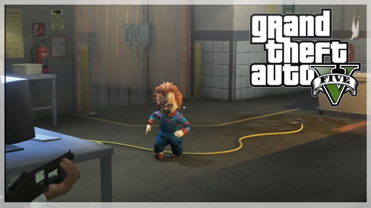GTA 5 MODS - CHUCKY DOLL MOD!!!! (GTA 5 Mods) - YouTube