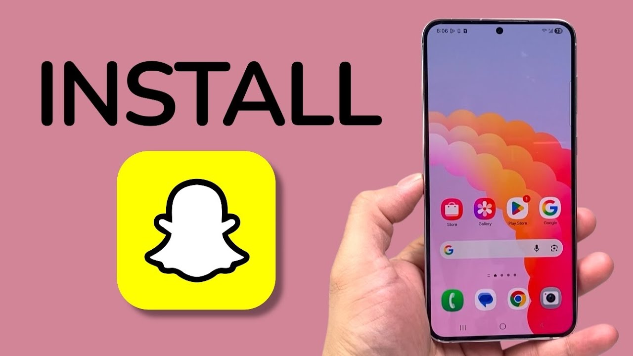 How To Install Snapchat On Samsung Phone - YouTube