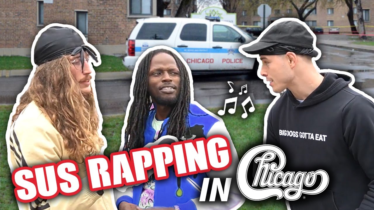 Sus Rapping on the Most Dangerous Block in Chicago - YouTube