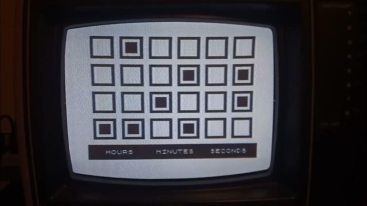 BCD Clock for the ZX81 - YouTube