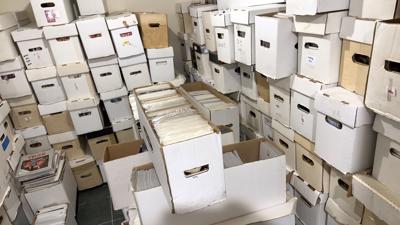 I am buying a Collection of 200 Long Boxes Full of Comics Books for ...