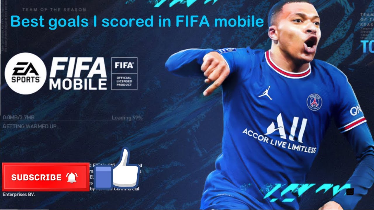 Best goals I scored in FIFA mobile - YouTube