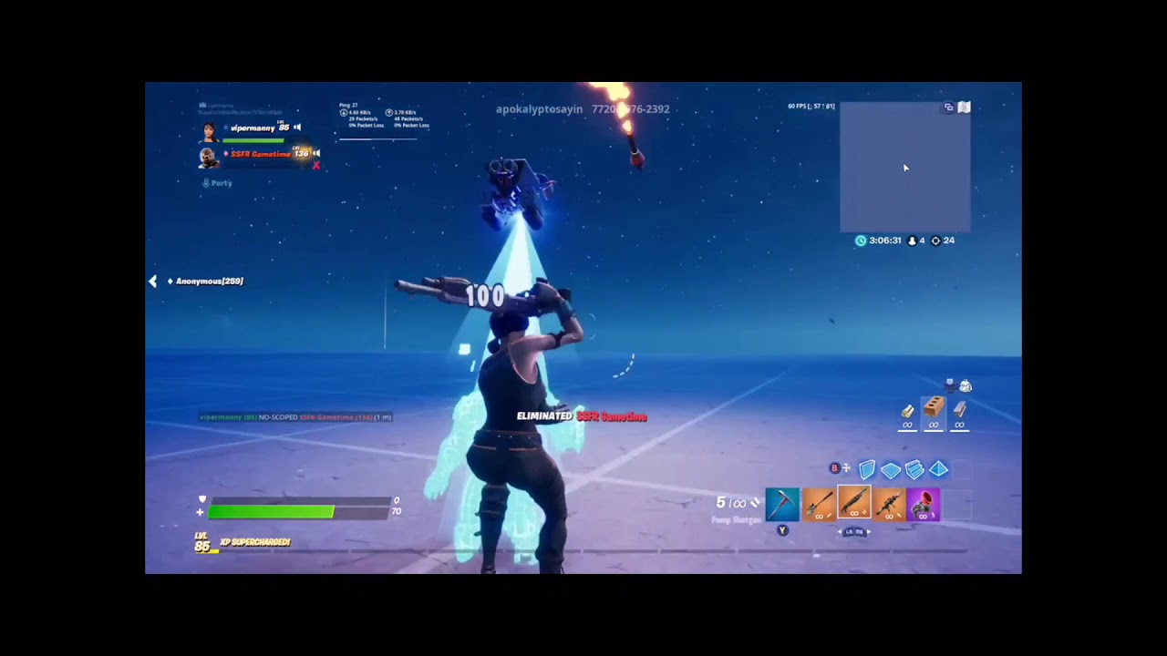 Fortnite Chapter 2 Sniper shots - YouTube