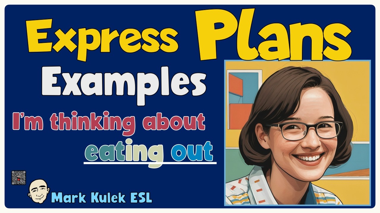 Learn to Express Plans in English About The Future - YouTube