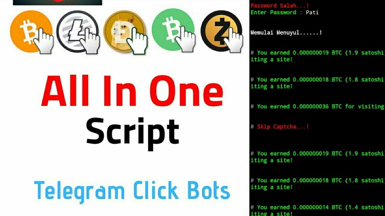 Update All in One Script For Telegram Clicking Bots - YouTube