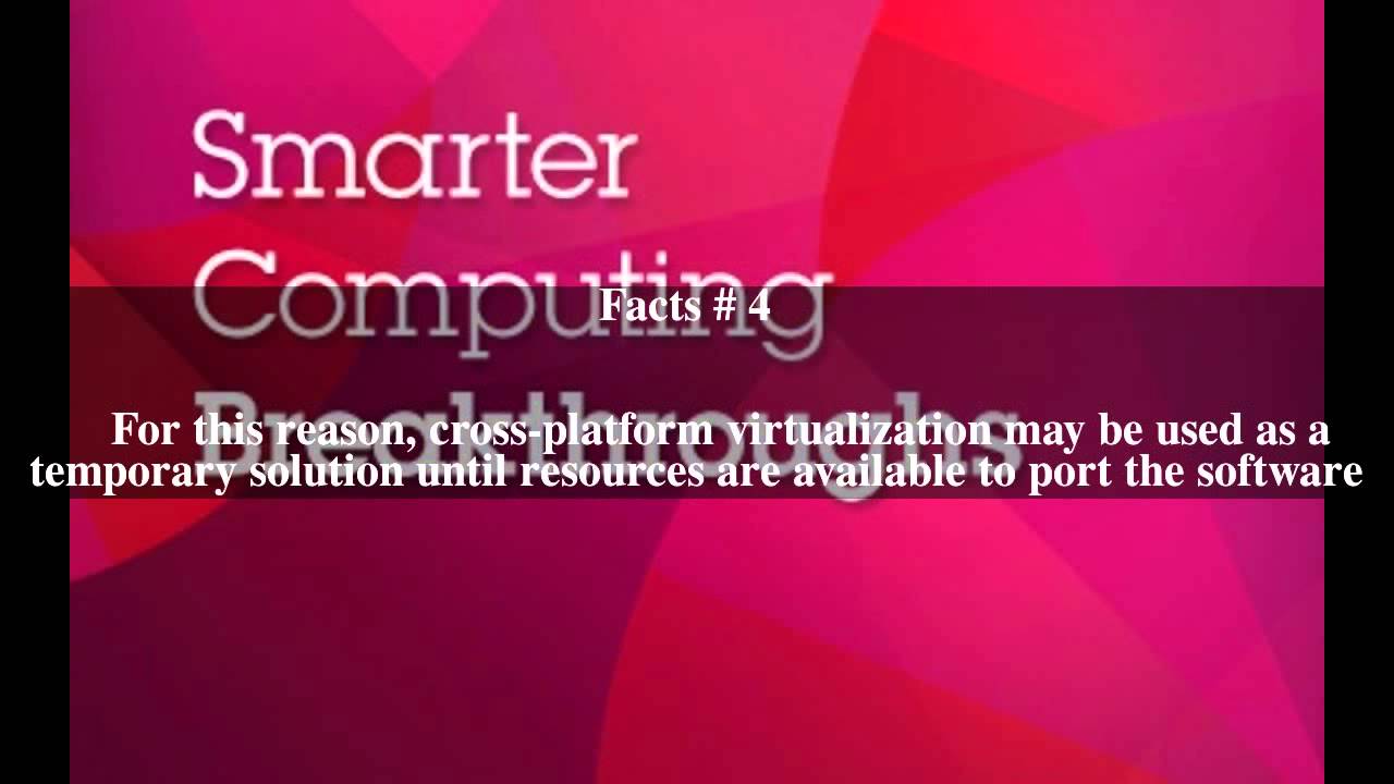 Cross-platform virtualization Top # 8 Facts - YouTube