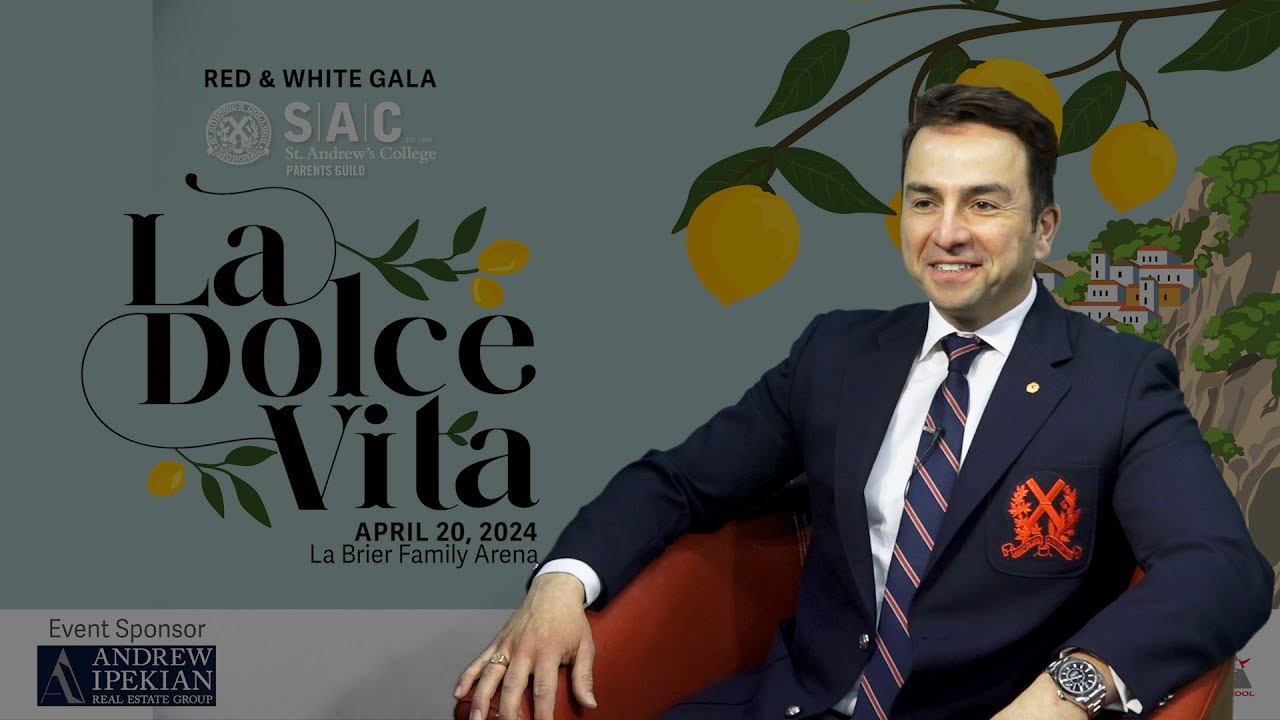 Red & White Gala - La Dolce Vita w/ Andrew Ipekian '96 - YouTube