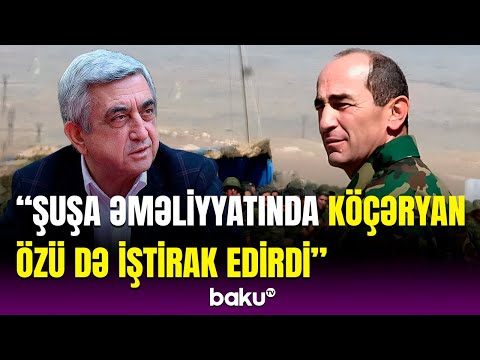Sarkisyanın Şuşa əməliyyatı barədə etirafı Bakıdakı məhkəmədə nümayiş etdirildi