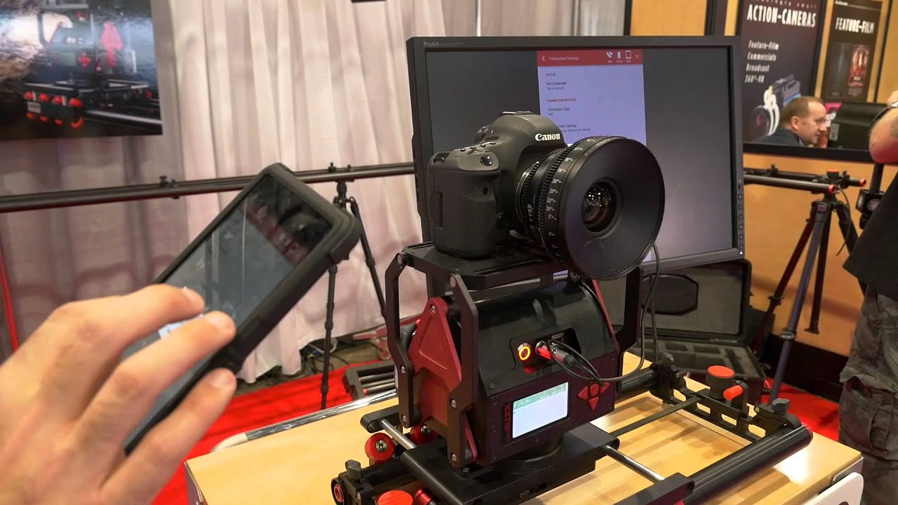 Cam Block Motion Control System NAB 2015 - YouTube