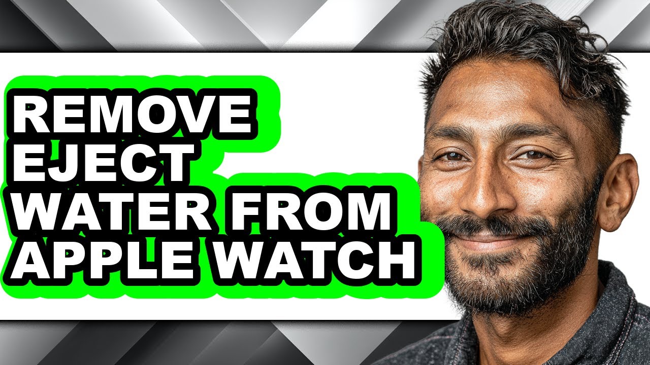 How to Remove Eject Water from Apple Watch (easy Method) - YouTube