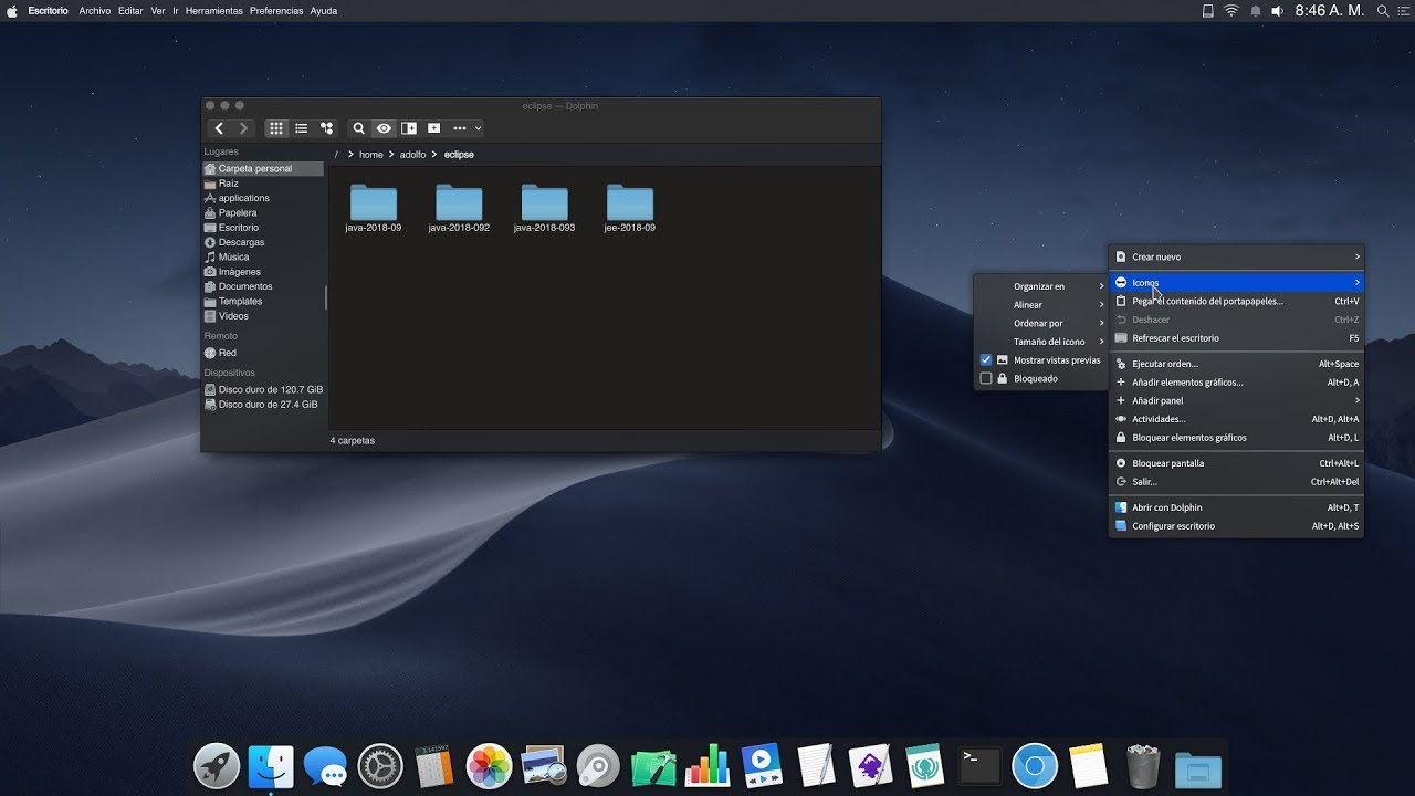 How to make Ubuntu 19.04 look like MacOS Mojave with Single Script ...