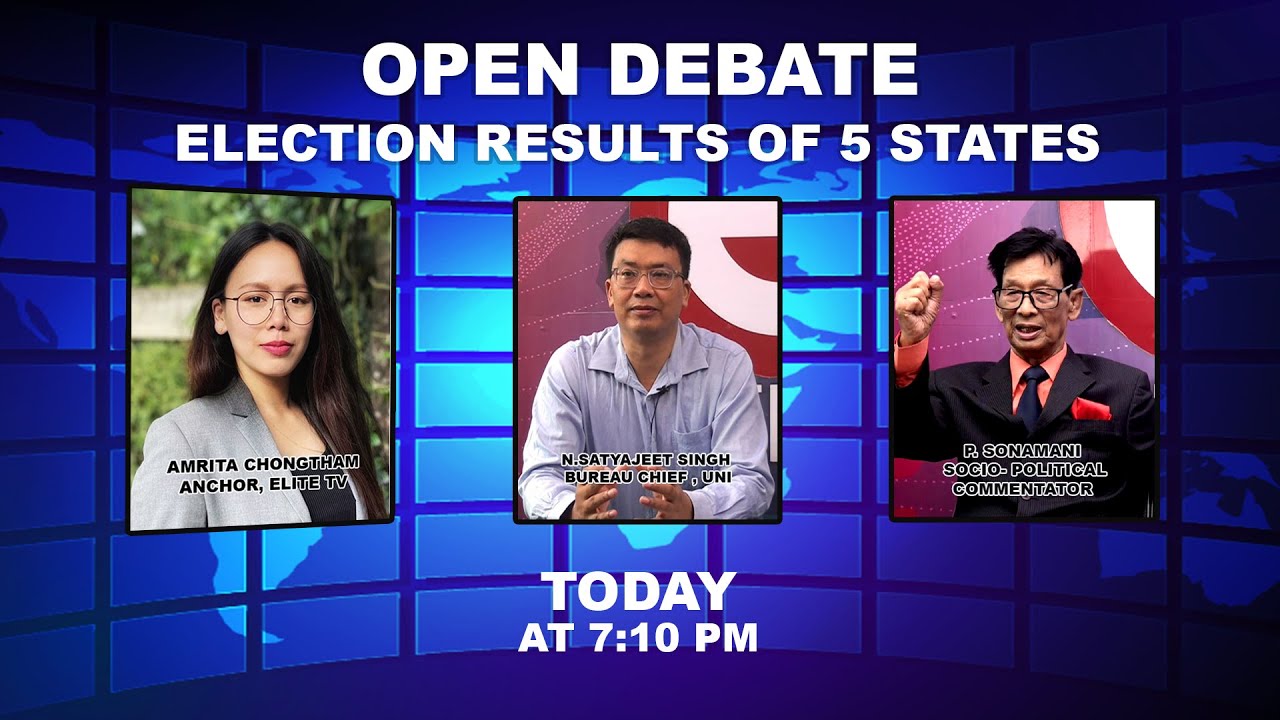 OPEN DEBATE on Election Results of 5 States | 4th Dec. 2023 - YouTube