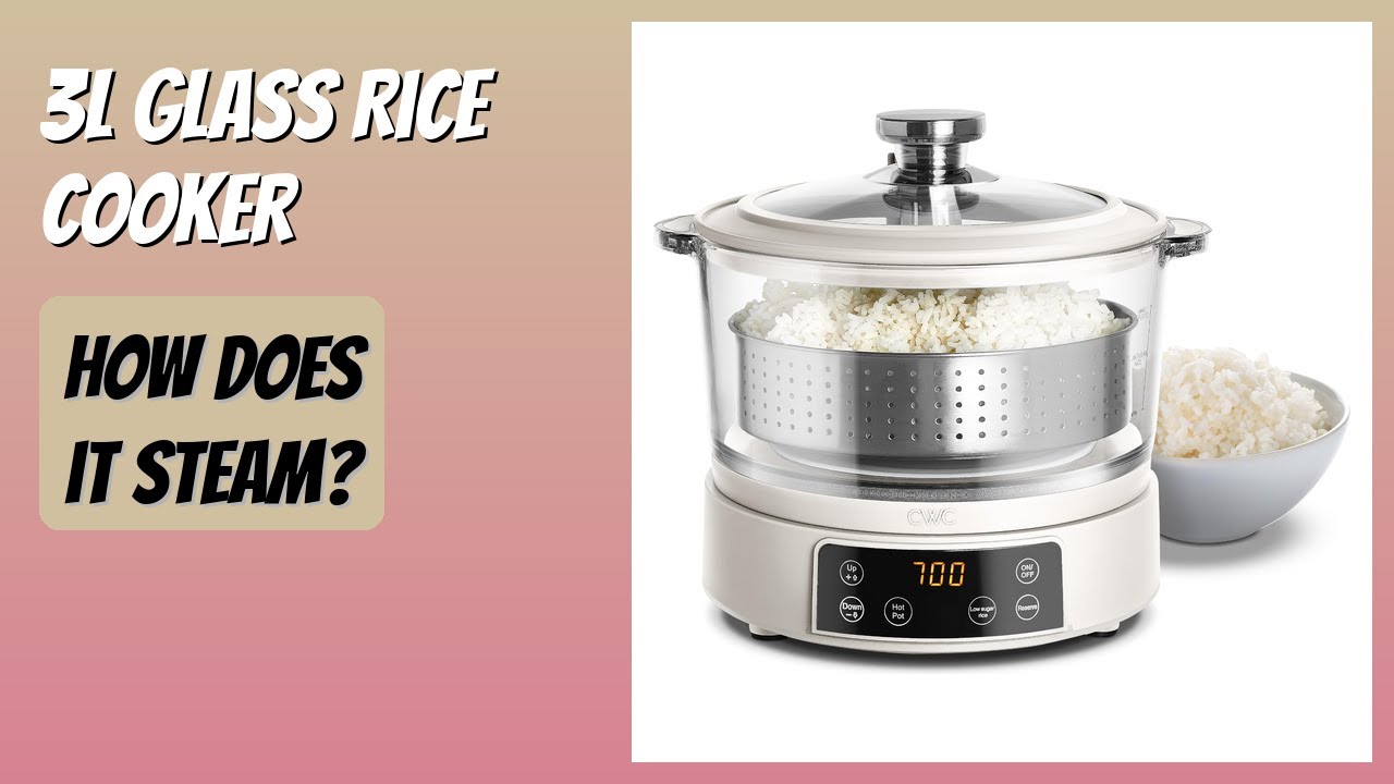REVIEW (2025): 3L Glass Rice Cooker. Features. - YouTube
