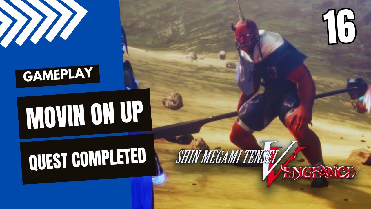 SHIN MEGAMI TENSEI V VENGEANCE MOVIN ON UP QUEST COMPLETED NOZUCHI ...