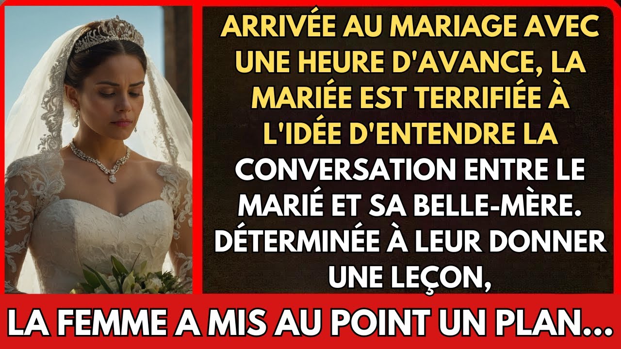 La mariée a décidé de donner une leçon au marié et à sa belle-mère et a ...