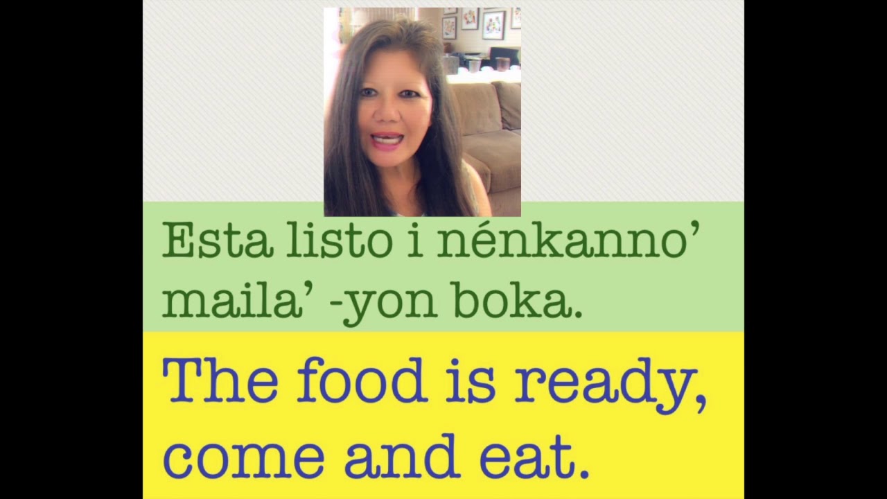 Lets learn the Chamorro language of Guam part 7 Chamorro Belly Good ...