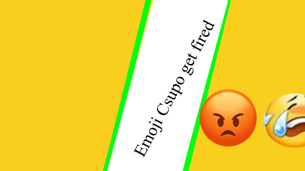 Emoji Csupo gets fired - YouTube
