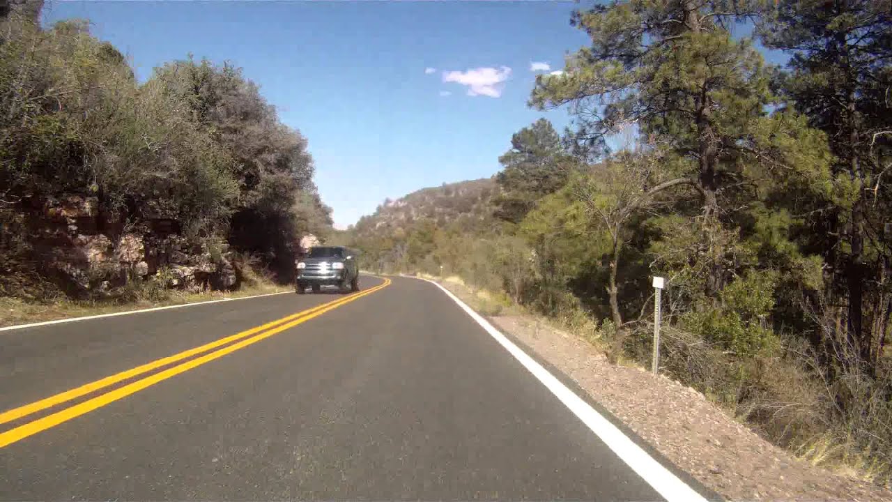 Highway 89a Going Into Jerome AZ YouTube
