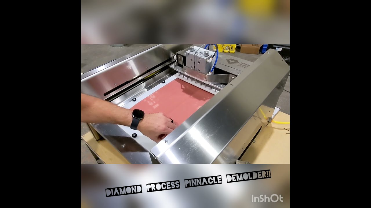 Pinnacle Gummy Demolder, capable of demolding over 30,000 gummies per ...