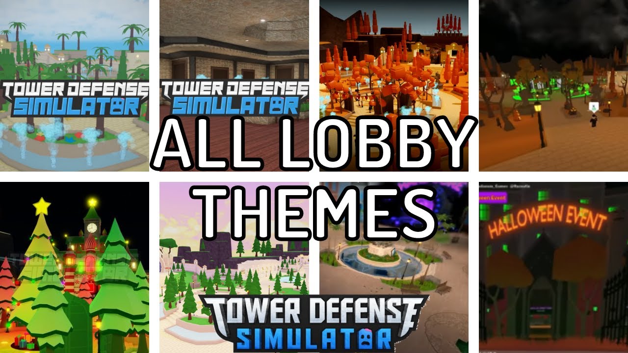 ALL Lobby Themes || Tower Defense Simulator - YouTube