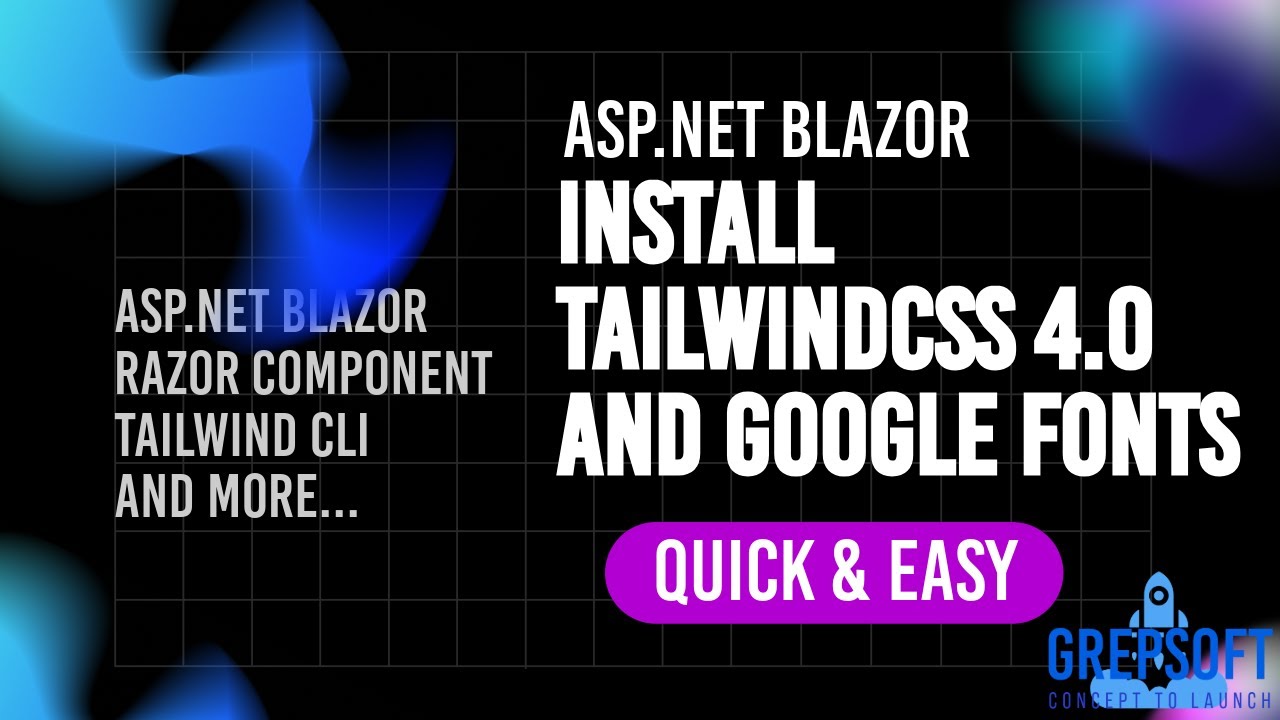 Under 10 mins: Configure Tailwindcss 4 & Google Fonts - YouTube