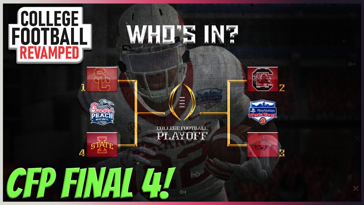 College Football Revamped | NCAA Football 14 | Arkansas Dynasty | CFP Final 4! | Ep. 13 - YouTube