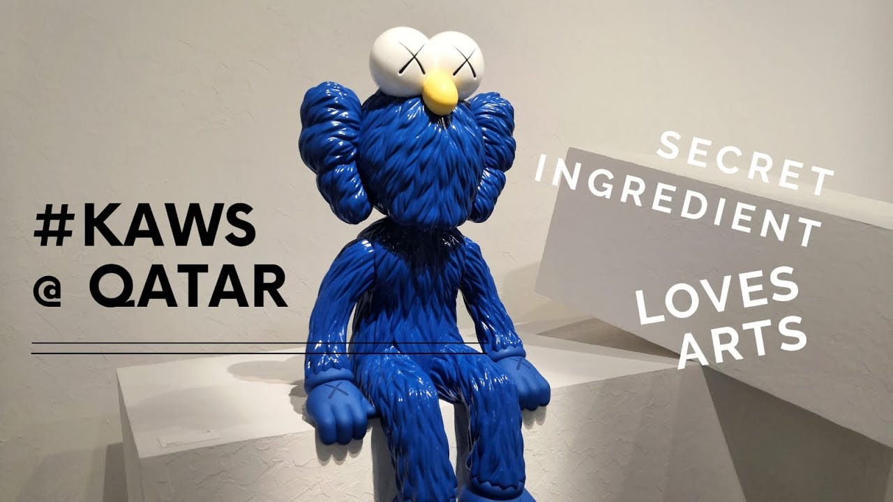 KAWS: HE EATS ALONE - first exhibition in the Middle East by Brian ...