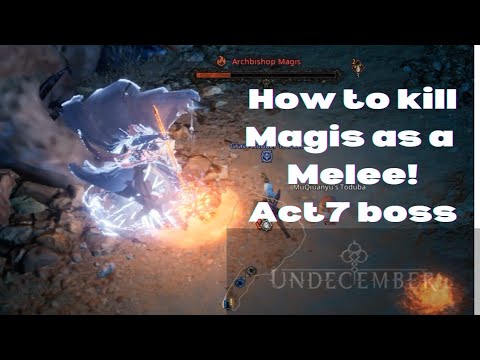Undecember Act 7 Boss || tips on killing boss as a melee! - YouTube