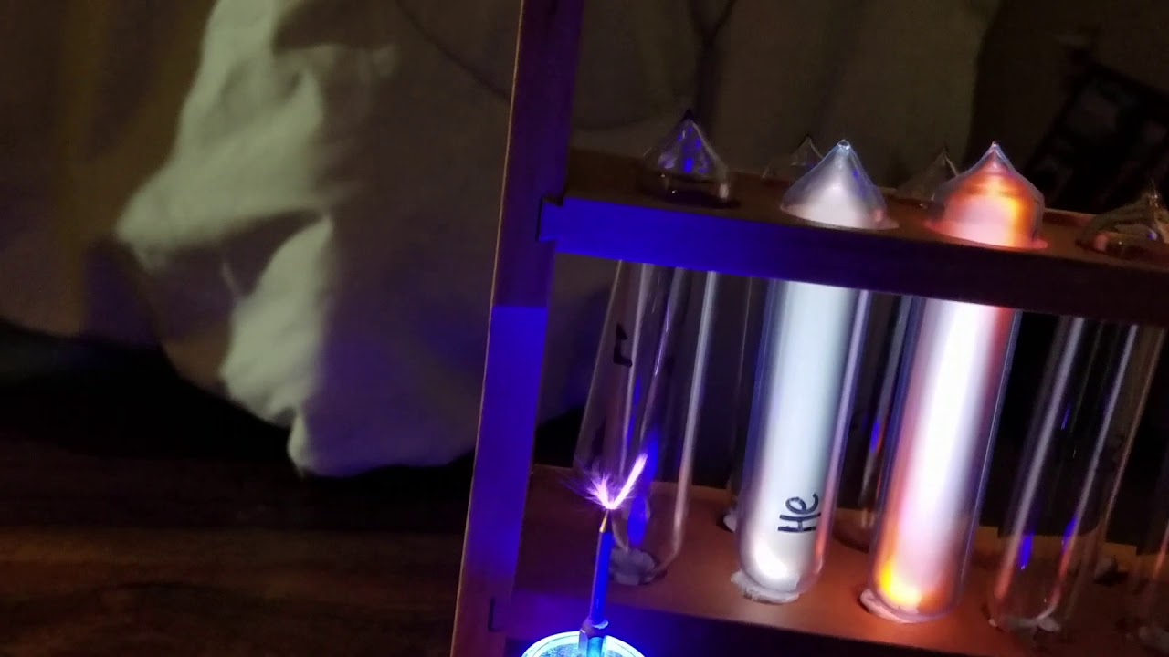 Tesla Coil and Gas collection - YouTube