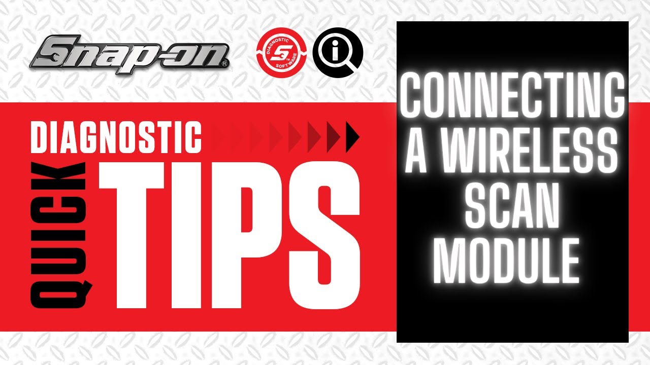 Connect Wireless Scan Module | Quick Tip | Snap-on Diagnostics - YouTube