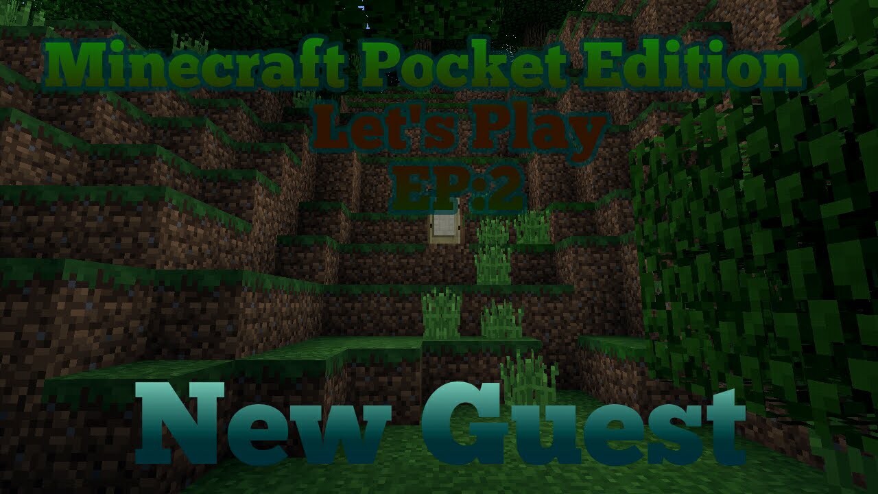 Minecraft Pocket Edition Lets Play EP: New Gust - YouTube