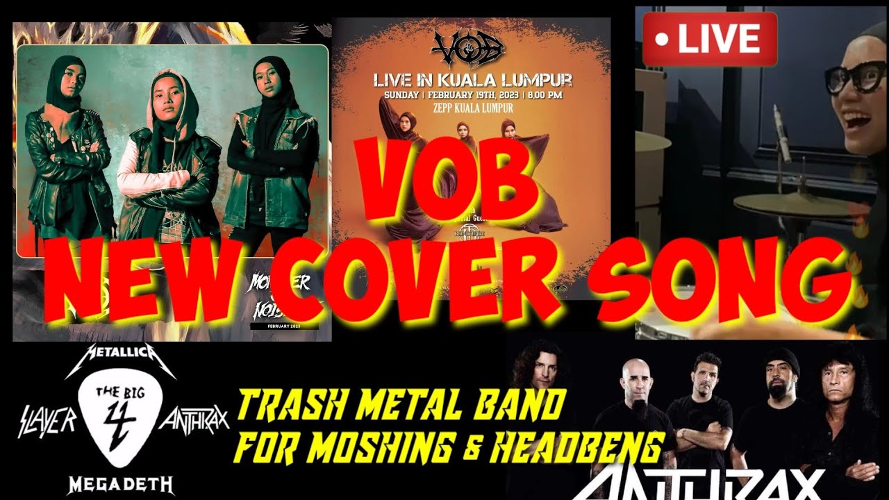 VOB NEW COVER FOR NEXT CONCERT 2023 - YouTube