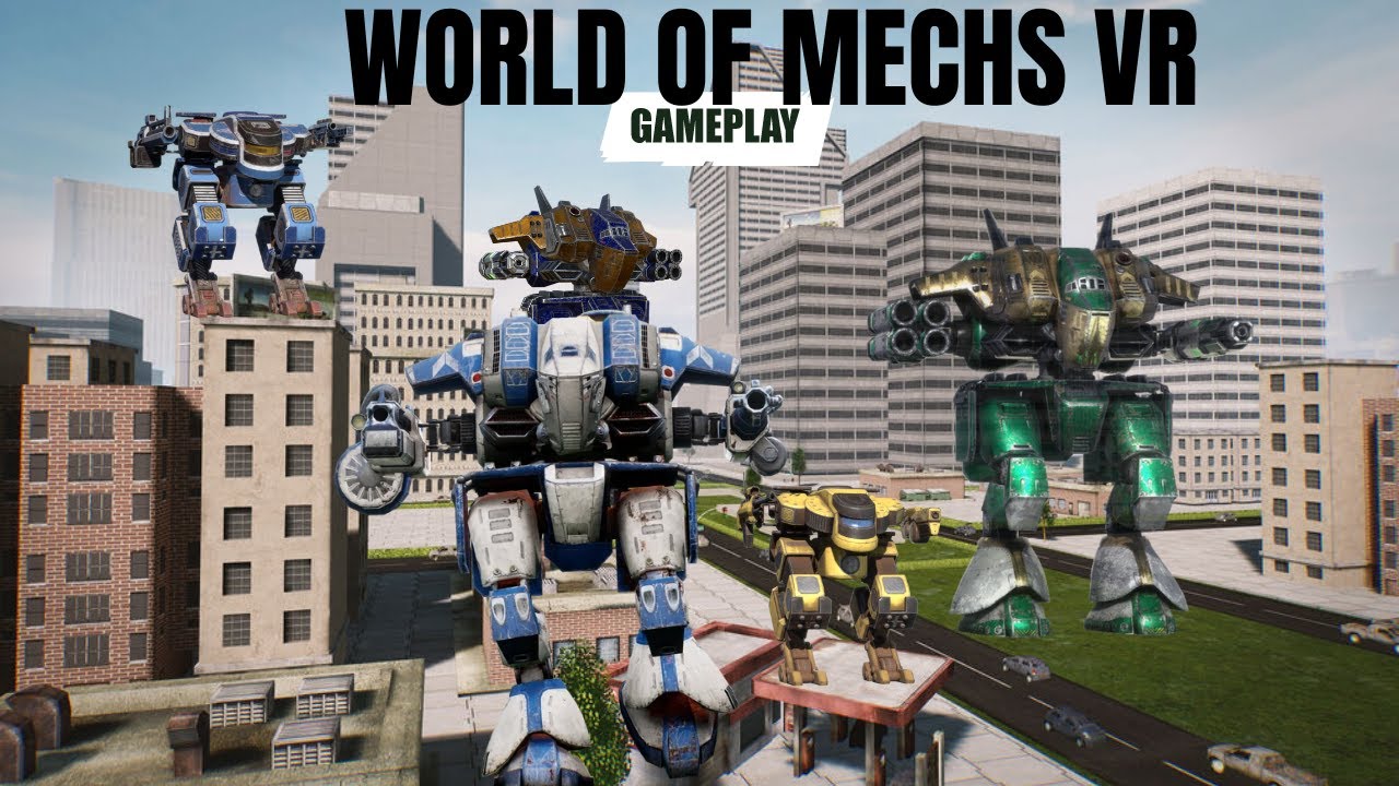 🟦 Ace Pilot 🟦Bluebottles Playing World Of Mechs VR. Quest 3 - YouTube