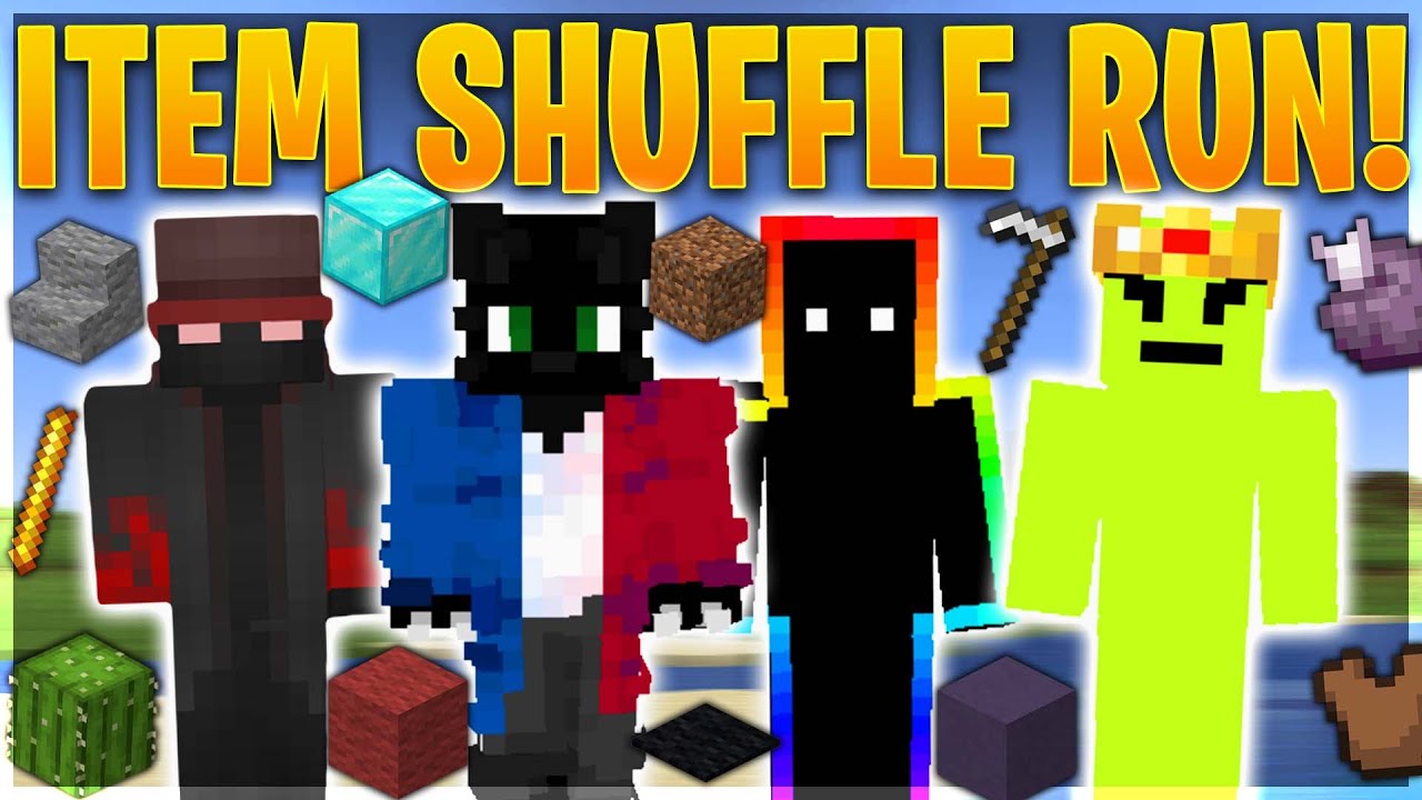 KDO NAJDE VÍC ITEMŮ, VYHRAJE!😱#3 | ITEM SHUFFLE RUN [MarweX&@MegaSkuci ...