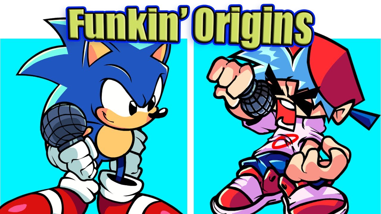 Friday Night Funkin Vs Sonic Origins | Funkin' Origins FNF MOD HARD ...