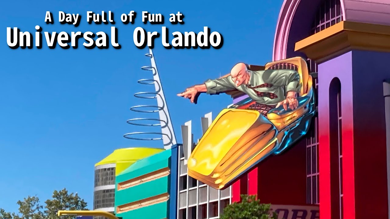 A Day Full of Fun at Universal Orlando! - YouTube