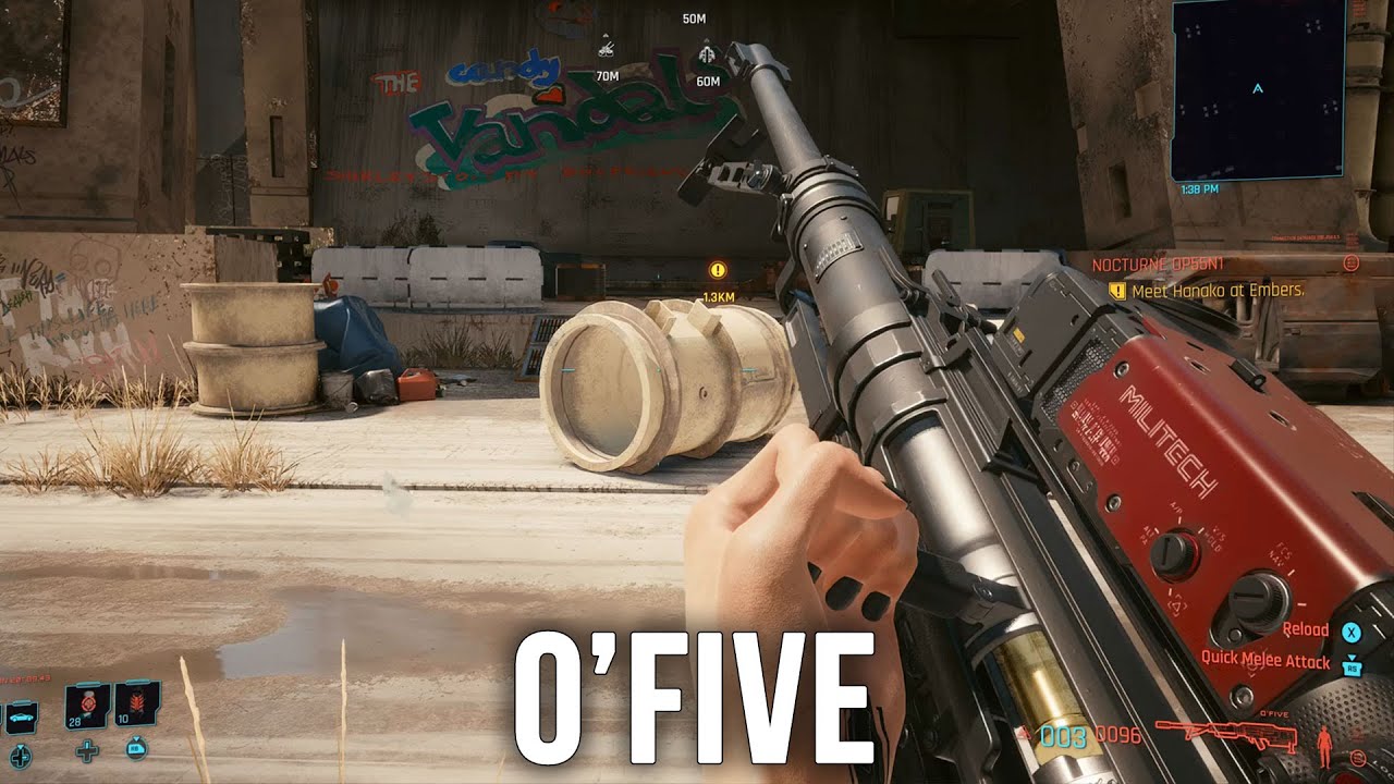O'Five - Unique Missable Iconic Weapon Guide - Cyberpunk 2077 - YouTube