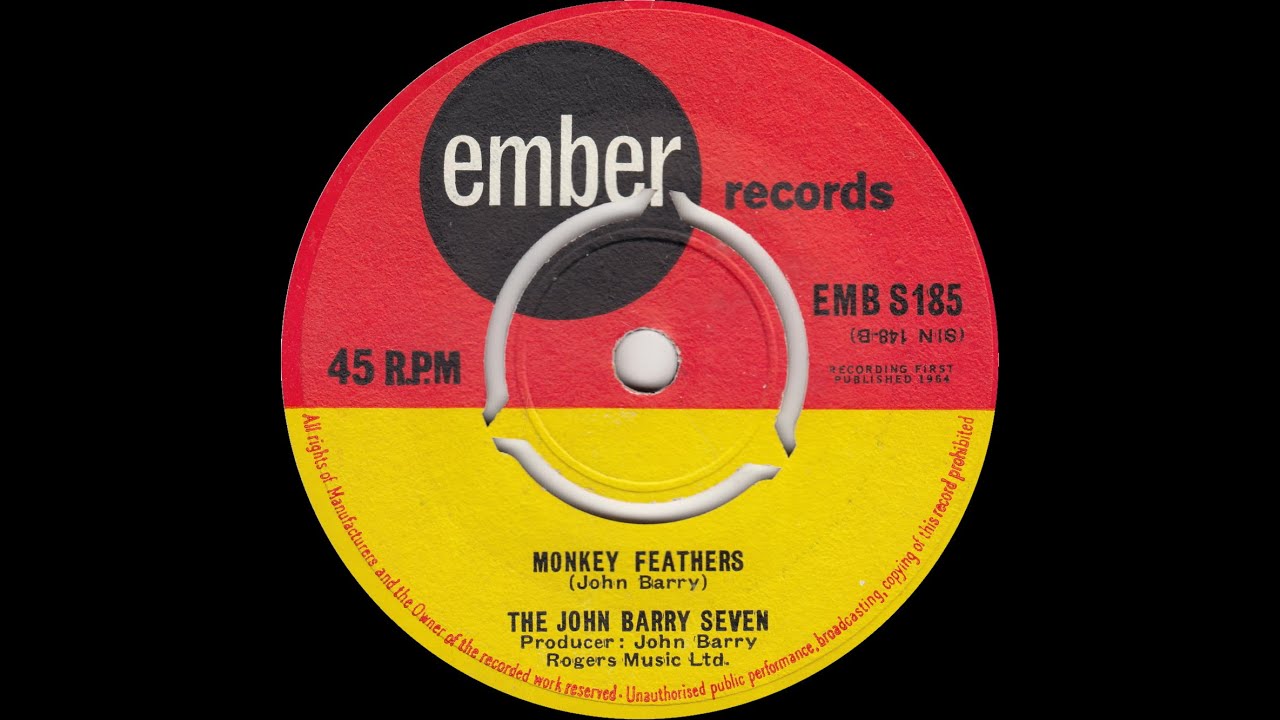 The John Barry Seven - Monkey Feathers - YouTube