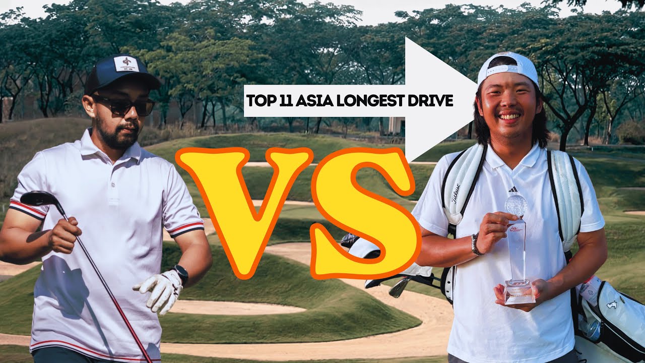 1v1 ATLIT LONG DRIVE - Hill Course, Ciputra Golf - YouTube