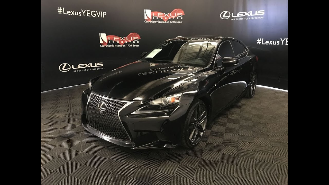 Black 2014 Lexus IS 250 IS 250 Review Edmonton AB - Lexus of Edmonton ...
