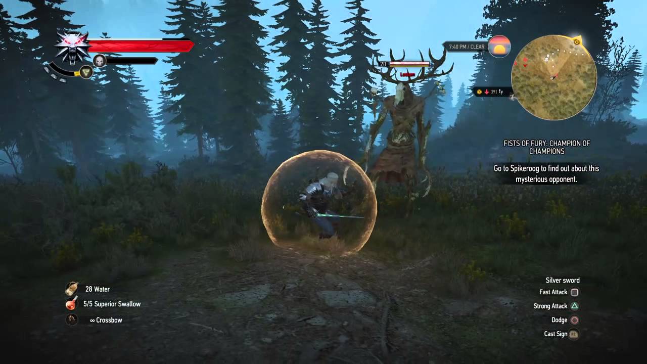 The Witcher 3: Wild Hunt: Leshens Location! - YouTube