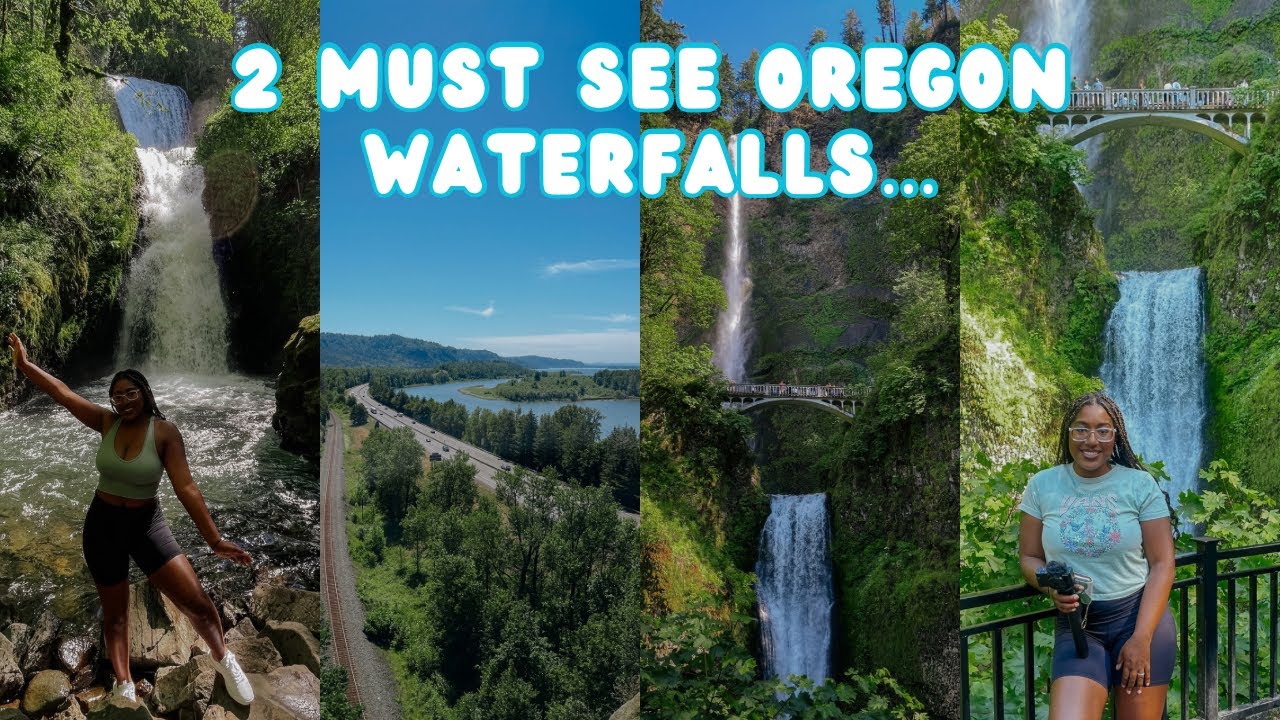 Two Must See Waterfalls In Oregon | Multnomah Falls | Bridal Veil Falls ...