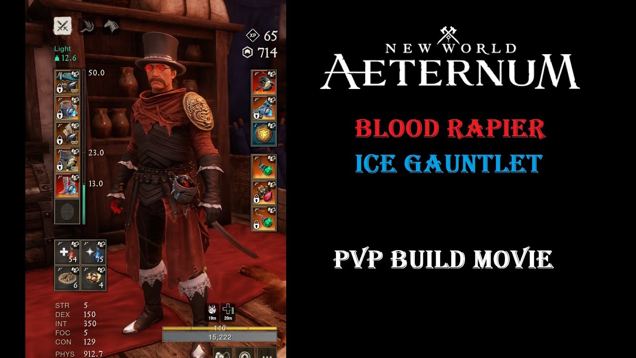 Battal Gazi PvP Movie - Blood Rapier / Ice Gauntlet - New World ...