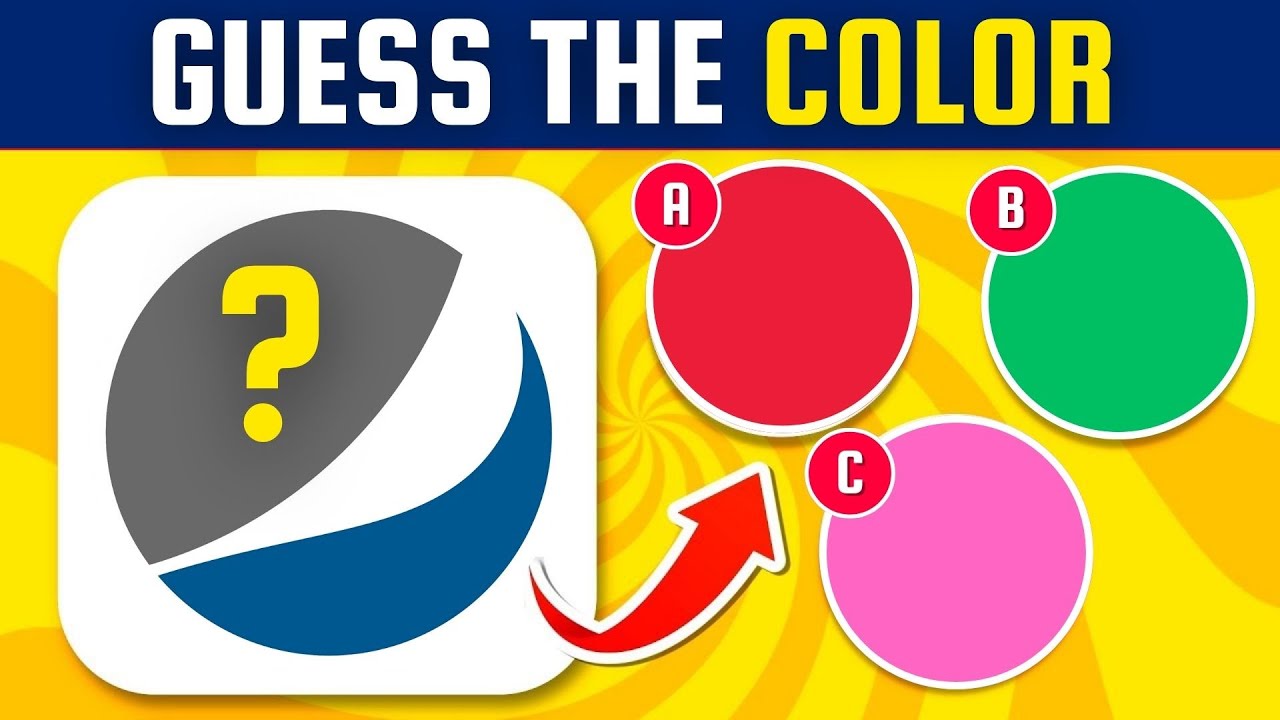 Guess the Missing Logo Color - YouTube