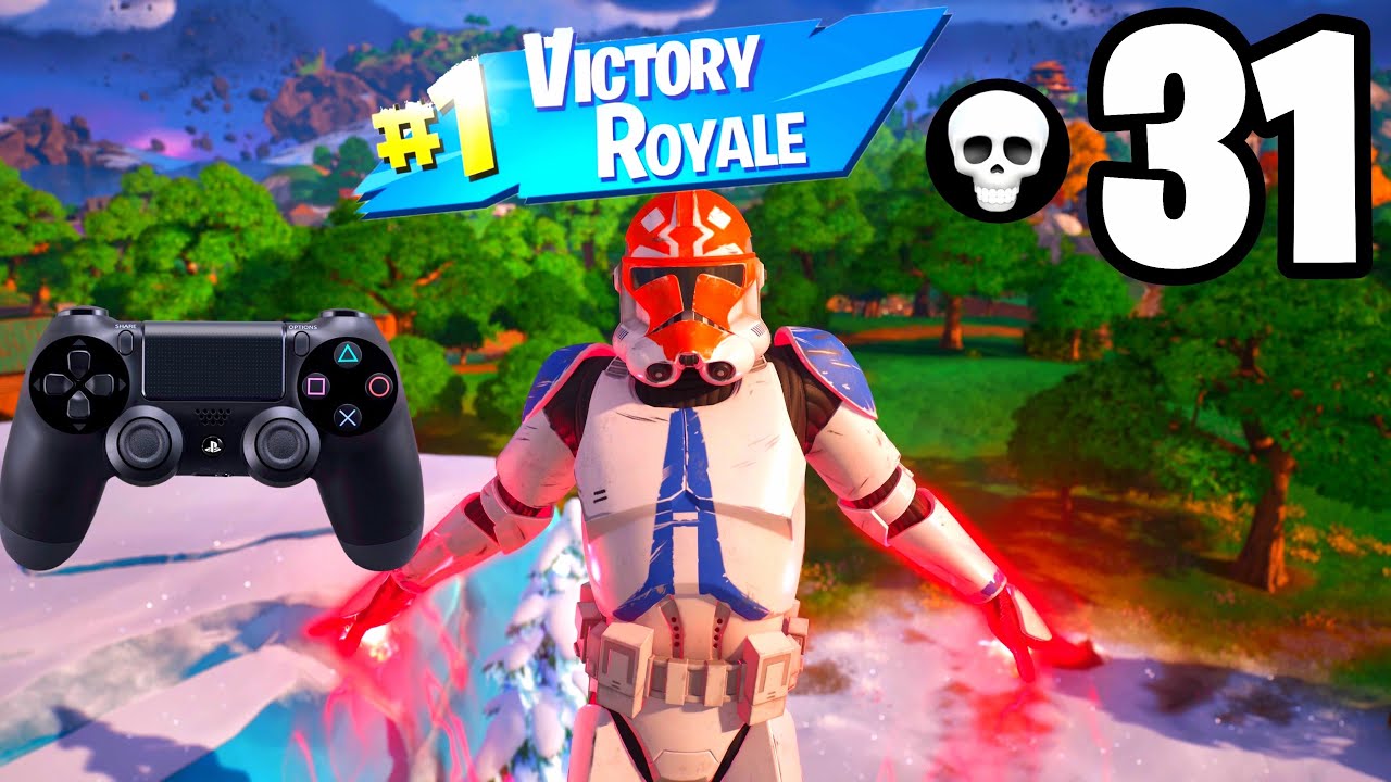 31 Kill Solo Squads Ahsoka's Clone Trooper Skin Gameplay "Zero Build ...