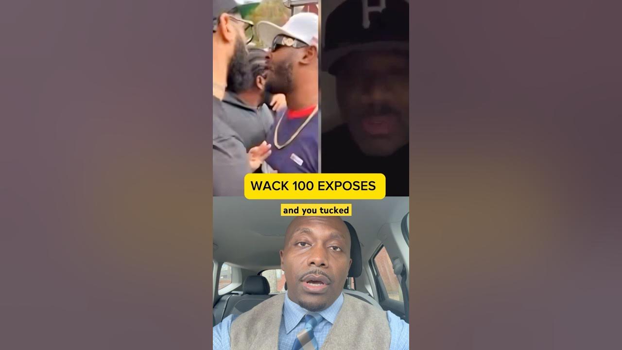 Wack 100 exposes #wack100 #rap #hiphop #marathonburger - YouTube