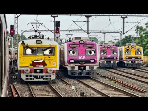Crazy Fast Indian Local Trains | Indian Railways