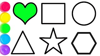 How to draw Shapes | Learn Shapes | 2d Shapes Drawing |... | Doovi