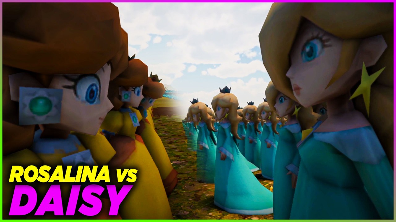 Princesa Daisy vs. Princesa Rosalina: Duelo Real! [Universo Mario ...
