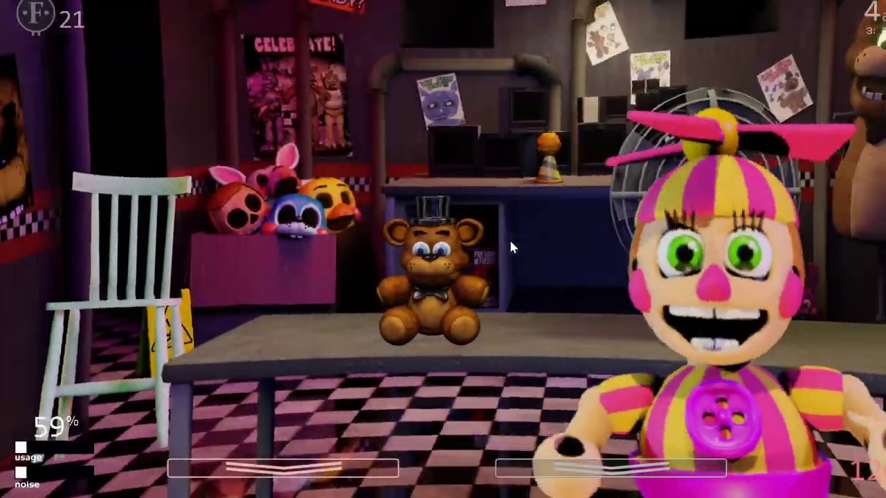 ALL OF THE FOXYS ARE HERE TO GET ME!!! FNaF Ultimate Custom Night ...